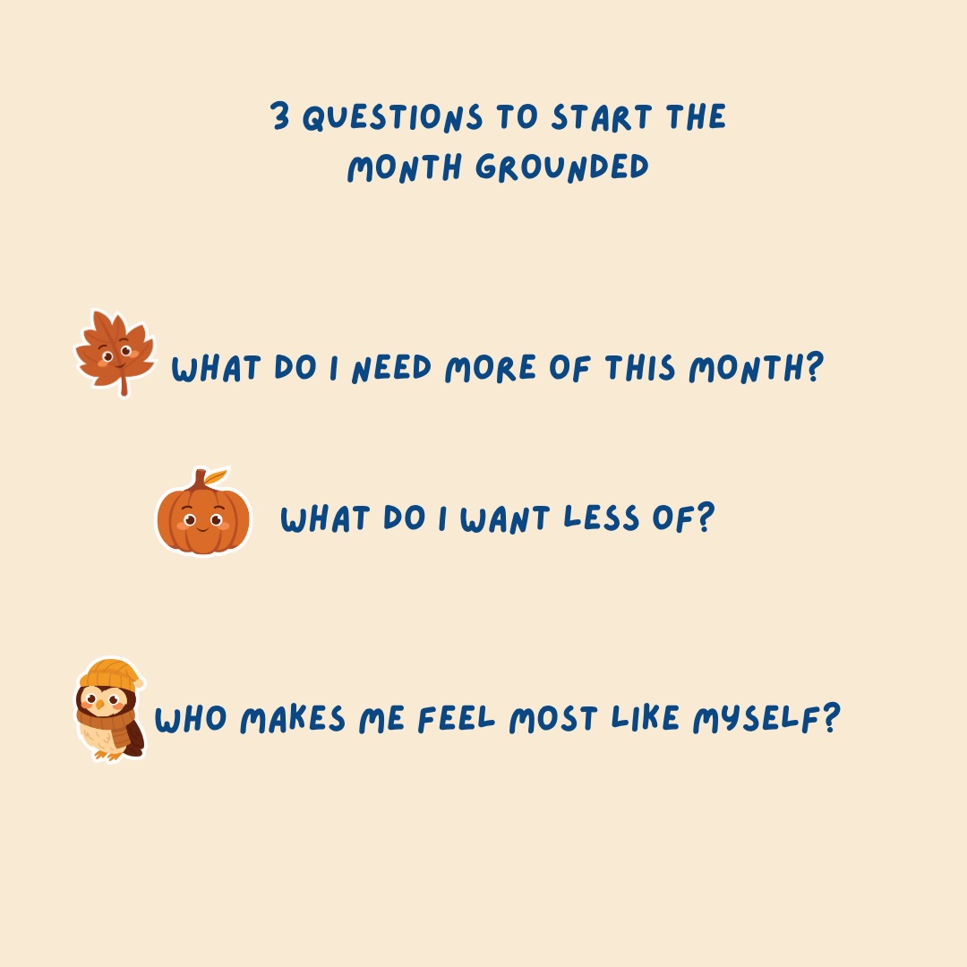 MONTHLY REMINDER